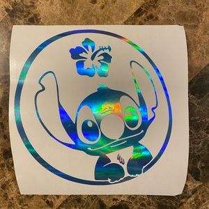 Art | Stitch Holographic Decal | Poshmark